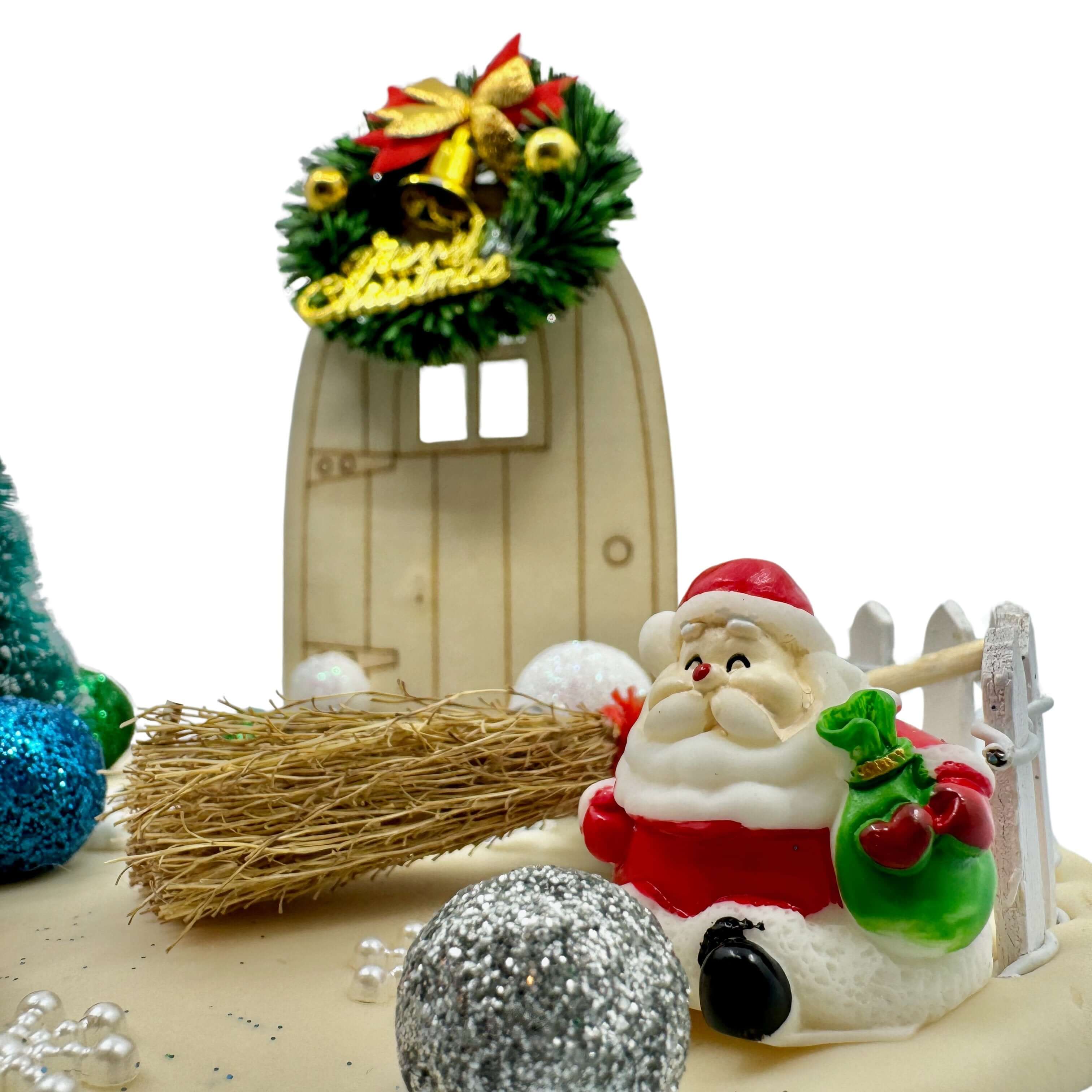 Santa's Cabin Christmas Playdough Kit in USA - Blossom & Bloom Kids